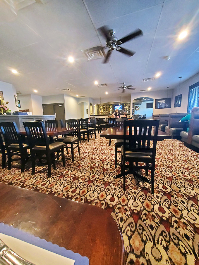 Step inside to a dining room that strikes the perfect balance&mdash;fancy enough for date night, comfortable enough that you won't worry about using the wrong fork.