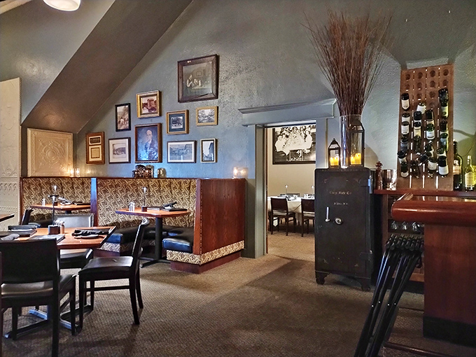 Step inside and time politely pauses. The warm wood paneling, cozy booths, and vintage safe whisper stories of Joplin's past while promising new memories.