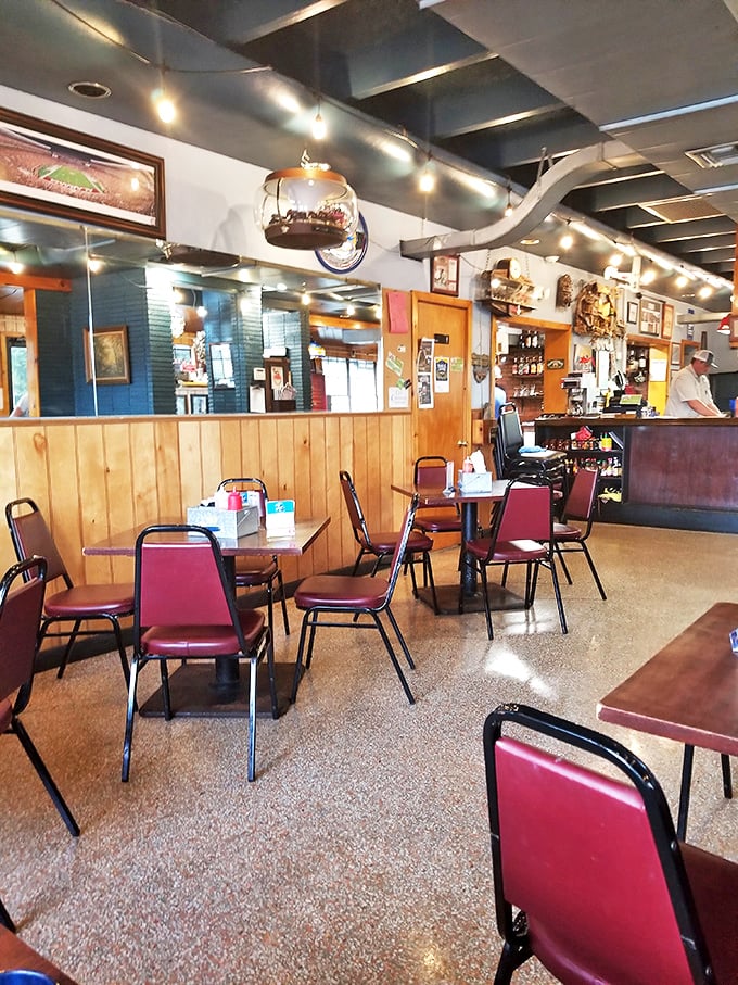 Step inside where maritime charm meets comfort food magic in every weathered beam and cozy corner.