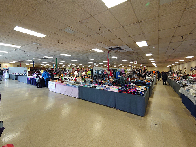 Rows upon rows of possibility. Like a library where instead of borrowing books, you're adopting someone else's memories and making them your own.