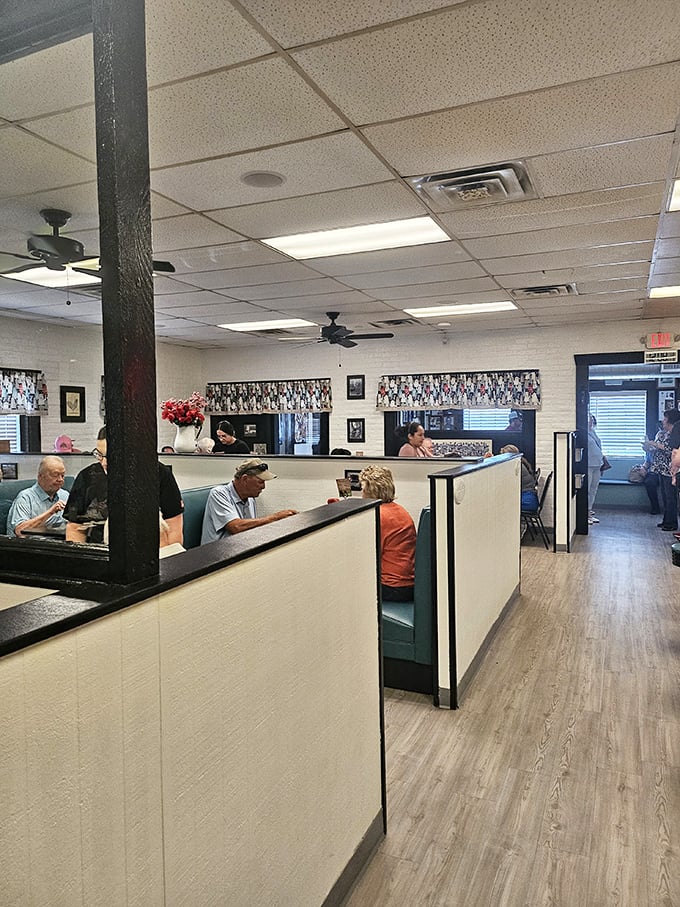 Step inside and time stands still&mdash;wooden ceilings, simple tables, and the promise of oak-fired perfection waiting just beyond that window.