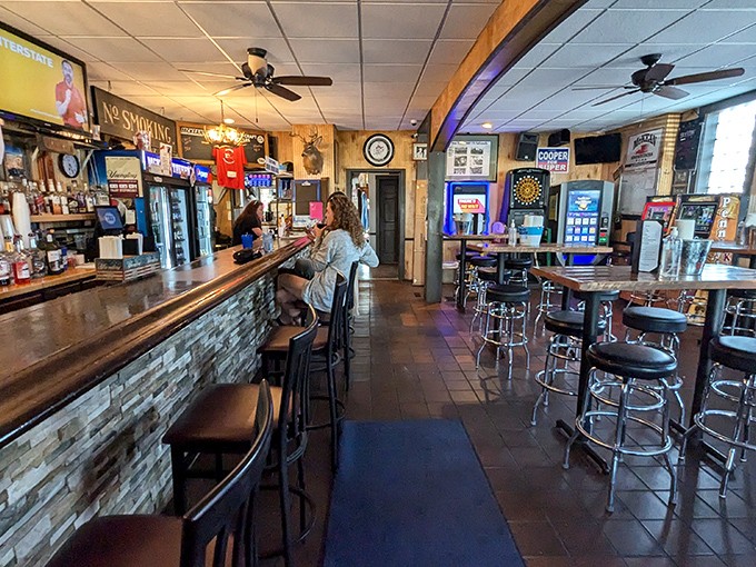 Step inside and you're greeted by that perfect tavern ambiance&mdash;where the lighting is just dim enough to make everyone look good after their second beer.