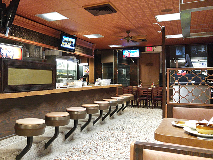 Where conversations flow as freely as the coffee. These counter stools have supported the weight of countless stories and early morning philosophies.