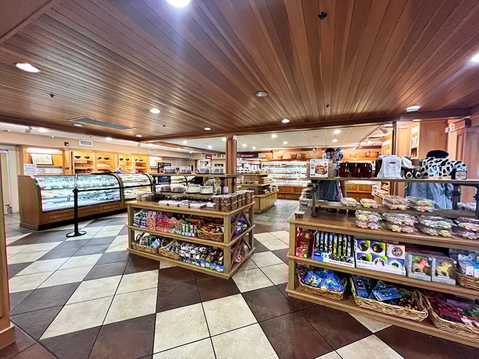 Step inside and behold the bakery wonderland where diet plans come to die gloriously. Those display cases aren't just storing pastries&mdash;they're housing edible works of art.