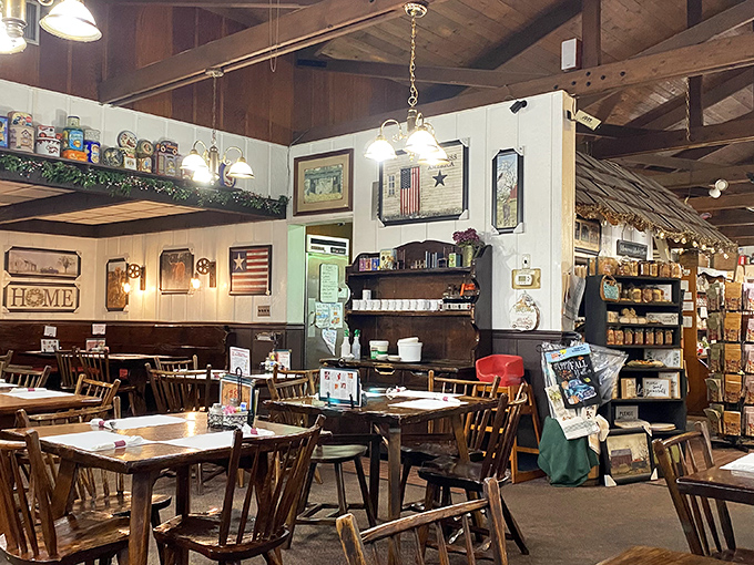 Step inside and time slows down &ndash; wooden beams, country decor, and tables that have hosted countless family gatherings create an atmosphere where calories don't count and memories are made.