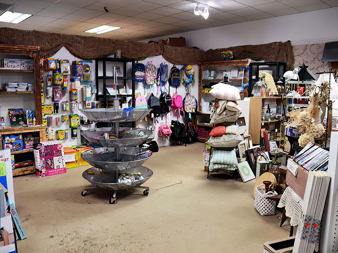 Aisles of possibility stretch before you, each turn promising new discoveries. The thrill of the hunt begins here.