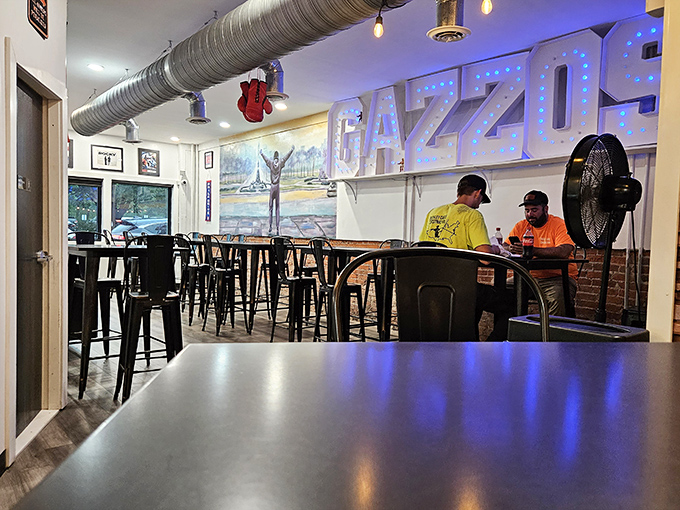 The glow of that neon sign feels like a warm welcome from an old friend who knows exactly what you need.