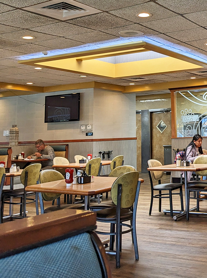 Modern touches meet classic diner charm in a space that feels both timeless and welcoming.