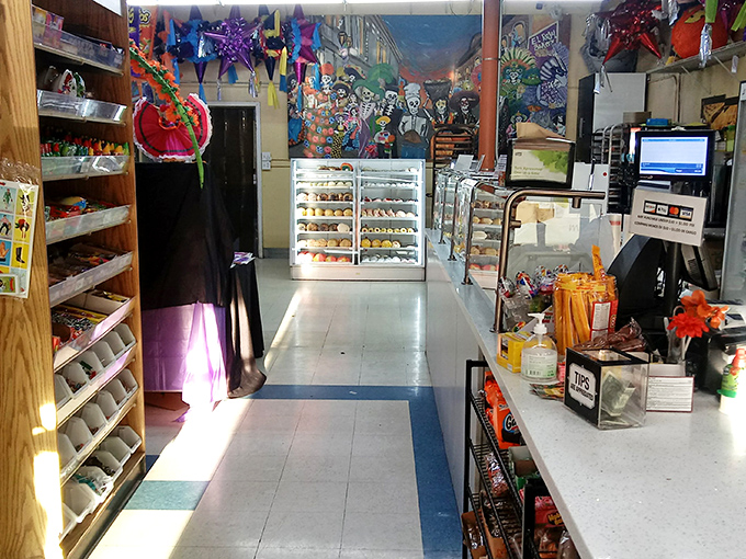 Step inside and the colorful pi&ntilde;atas hanging from the ceiling announce what your taste buds already suspect: this isn't just shopping, it's a celebration waiting to happen.