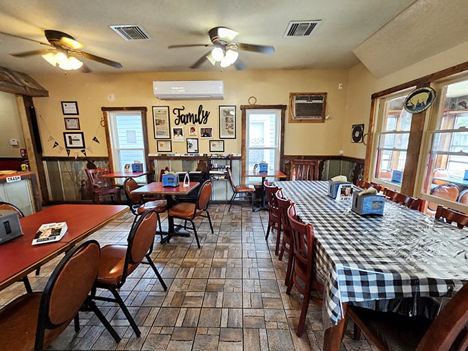 Step inside where checkered tablecloths and family photos create the kind of warmth money can't buy.