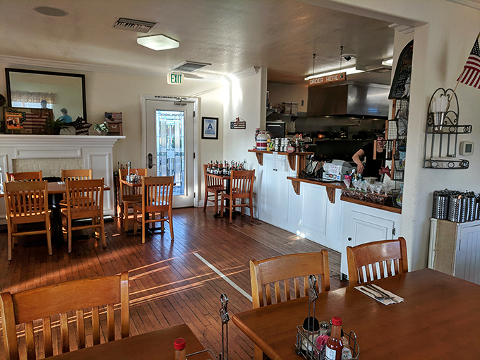 Step inside and feel instantly at home, where wooden tables and warm lighting create the perfect neighborhood gathering spot.