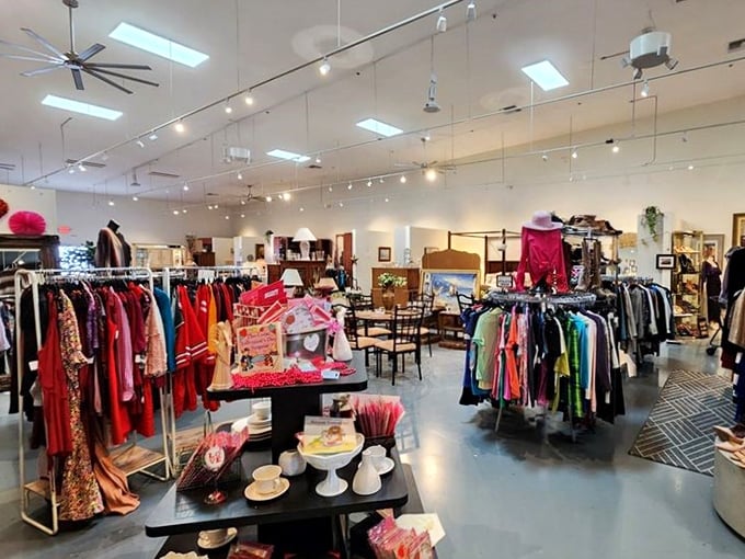 Dollar bills paper the walls like a quirky financial wallpaper. In this seafood sanctuary, the décor is as authentic as the catch.