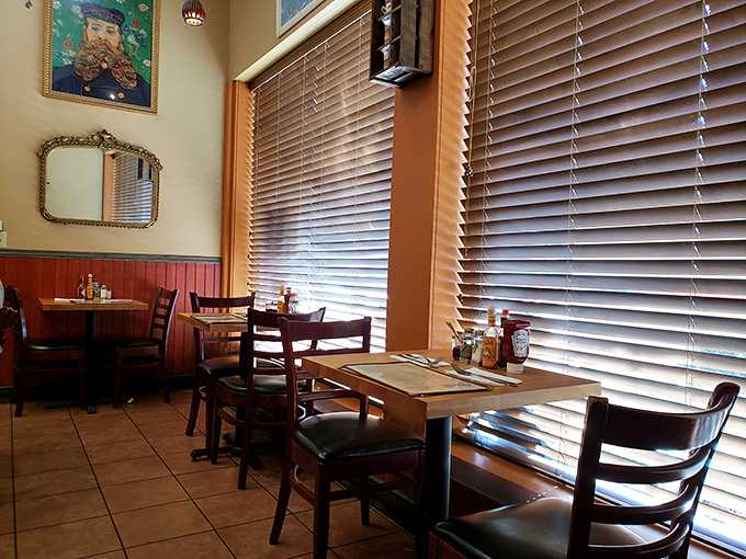 Step inside this cozy Richmond District haven where comfort food meets neighborhood charm perfectly.