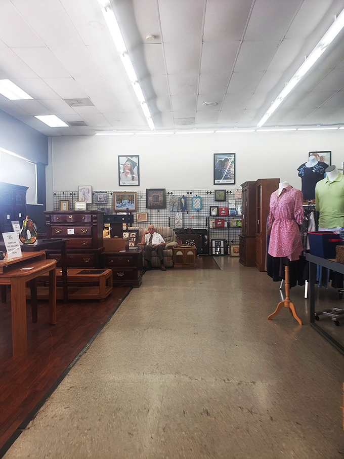 Where furniture finds its second act. That wooden dresser isn't just storage&mdash;it's waiting to become the star of someone's bedroom renovation story.