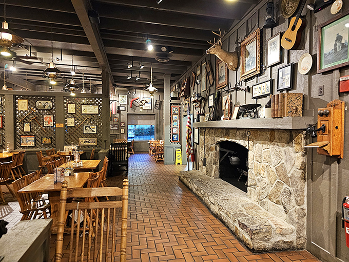 Step inside and you're transported to a simpler time – where fireplaces crackle, antiques tell stories, and calories don't count.