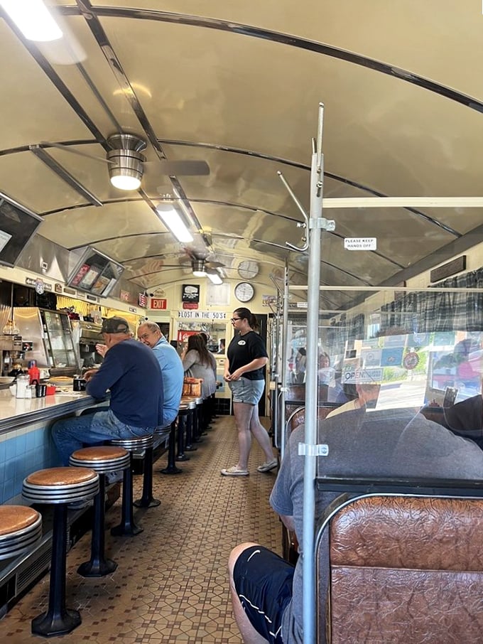 Step inside and time stands still&mdash;the curved ceiling, counter seating, and well-worn stools tell stories of countless Erie mornings.