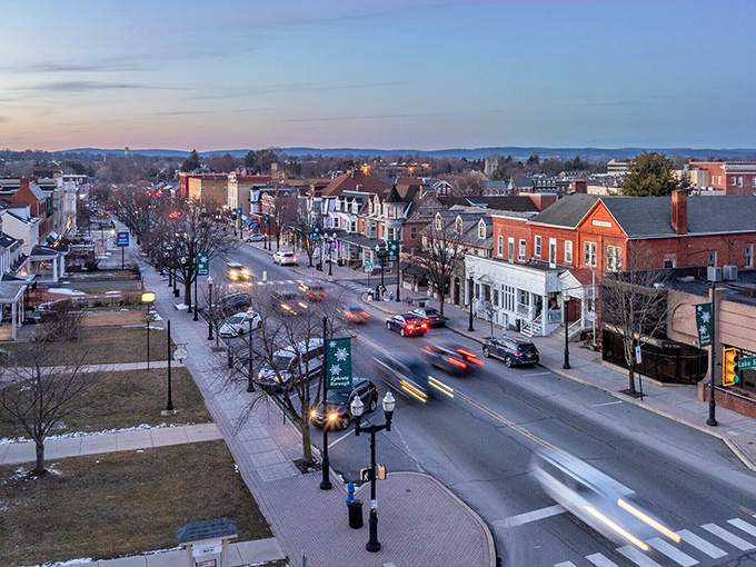 When evening light hits Main Street just right, you understand why some places feel like home instantly.