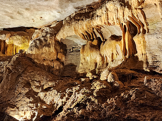 Mother Nature's sculpture garden unfolds in limestone. These flowing formations took millennia to create&mdash;talk about the ultimate slow art movement! 