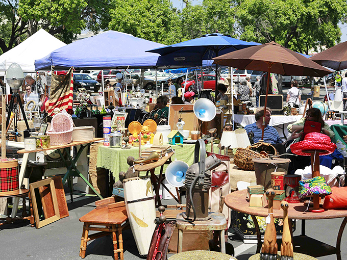Organized chaos at its finest&mdash;where one person's discarded dresser becomes another's statement piece. The thrill of the hunt is palpable.
