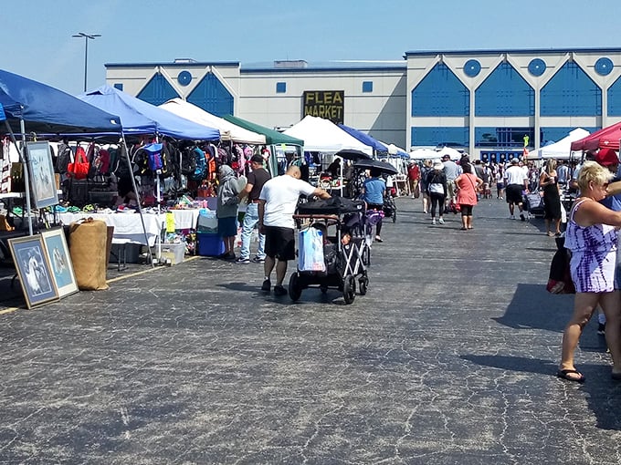 The modern-day bazaar stretches as far as the eye can see, a labyrinth of possibilities where shopping becomes an adventure.