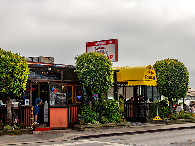 Barbara's Fishtrap looks like the kind of place fishermen would keep secret. Those weathered walls have witnessed countless "best seafood ever" moments!