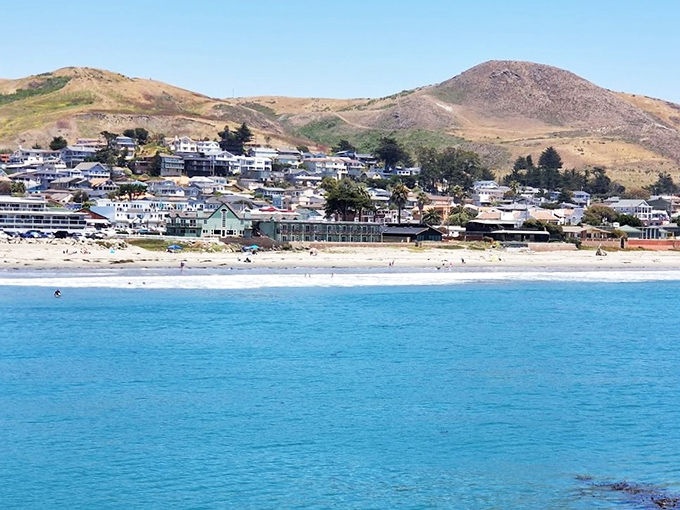 Cayucos captures that magical California beach town vibe where time slows down and flip-flops become formal wear.