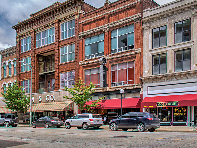 Champaign's beautifully preserved brick buildings house modern surprises inside. Architecture that tells stories while you shop and dine.