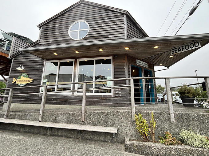 This weathered wooden seafood haven looks like it's survived a thousand coastal storms &ndash; because it has!