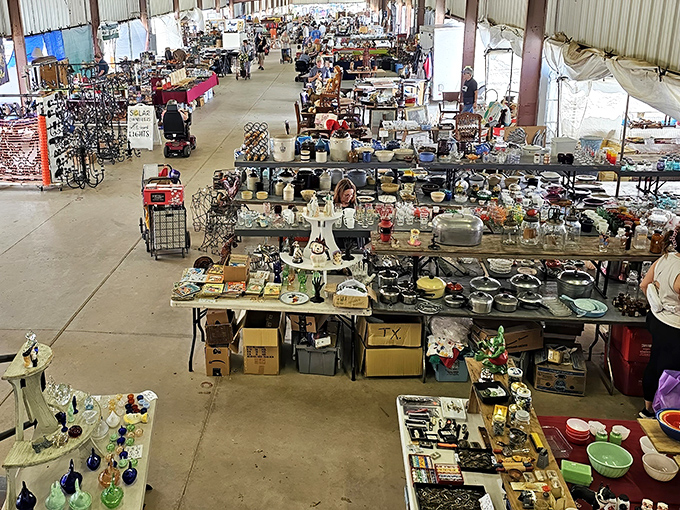 Vendor paradise stretches as far as the eye can see. First Monday Trade Days in Canton could make even the most reluctant shopper weak at the knees.