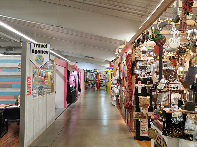 Travel through time without leaving the building! This indoor market offers everything from practical necessities to quirky collectibles.