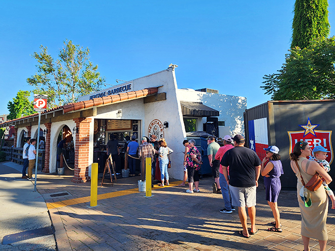 The line forms early at this Spanish-style smoke palace, where patience isn't just a virtue&mdash;it's the price of admission for BBQ nirvana.