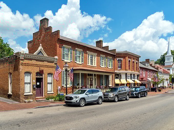 Jonesborough's brick-lined Main Street – where history isn't just preserved, it's served with a side of Southern charm.