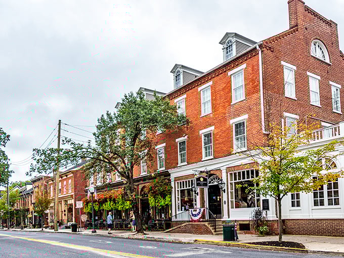 Lititz's red-brick buildings and classic architecture make it the kind of town where you expect to bump into Jimmy Stewart filming "It's a Wonderful Life."