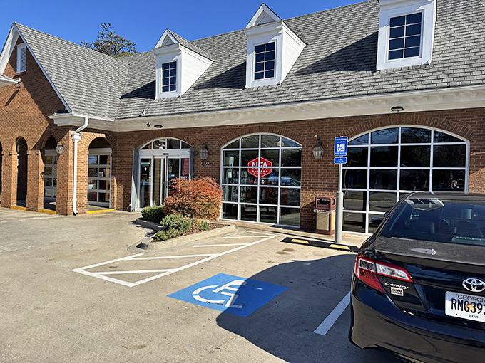 NFA Burger proves great things hide in plain sight. This unassuming brick building houses burger perfection.