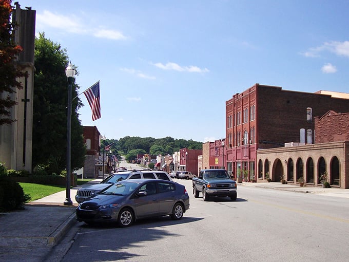 Rockwood's main street could be a movie set for "Quintessential American Town," where neighbors still wave from their pickup trucks.