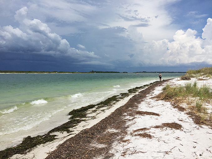 Where Mother Nature shows off her best beachfront property, minus the noisy neighbors.