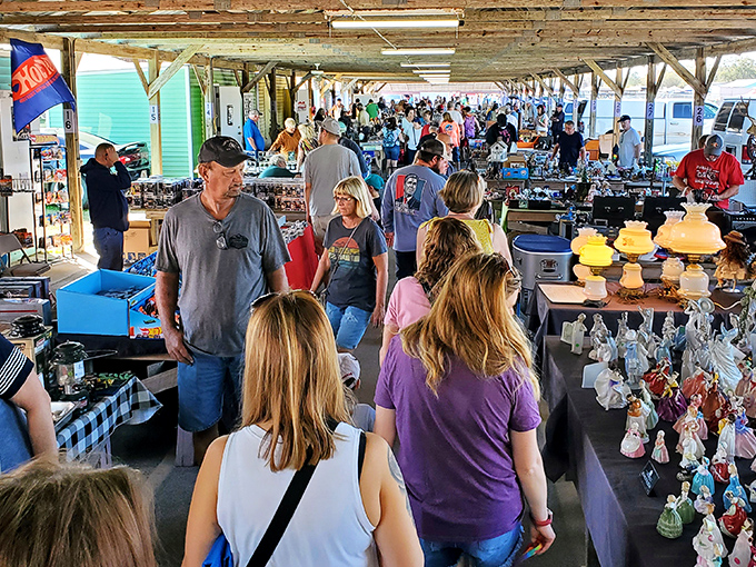 Webster's Swap-O-Rama buzzes with bargain hunters &ndash; like Black Friday without the aggressive shoppers or alarm clocks!