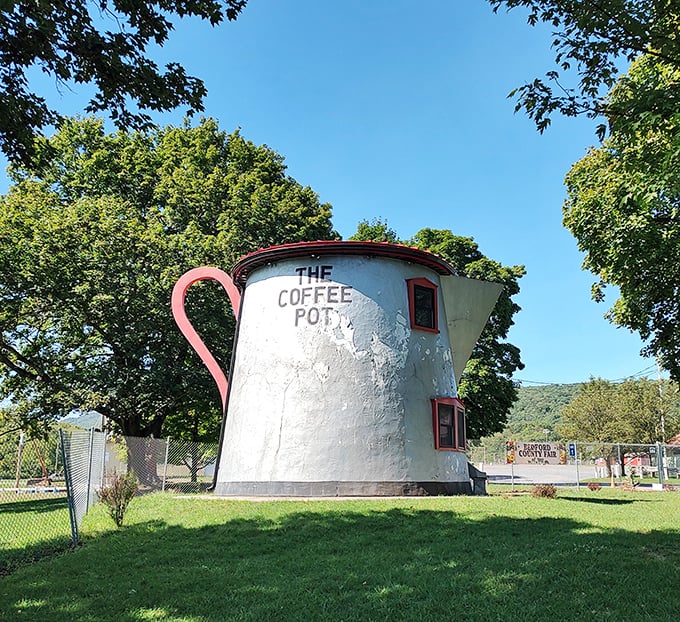 The Coffee Pot: Java lovers, your mothership has landed! This oversized coffee pot would make even Starbucks regulars do a double-take.