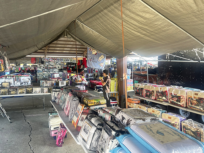 Like an archaeological dig for modern treasures, every table holds the possibility of that perfect something you didn't know you needed.