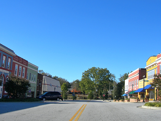 "Whitmire's main street looks like it's waiting for Andy Griffith to whistle around the corner. Those colorful storefronts hold more stories than a library."