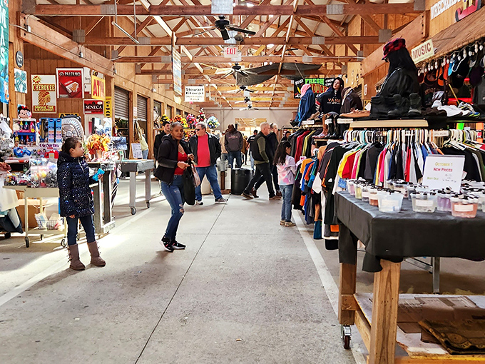 People-watching paradise! The Barnyard's wooden rafters have witnessed countless "I can't believe this is only five bucks!" moments.