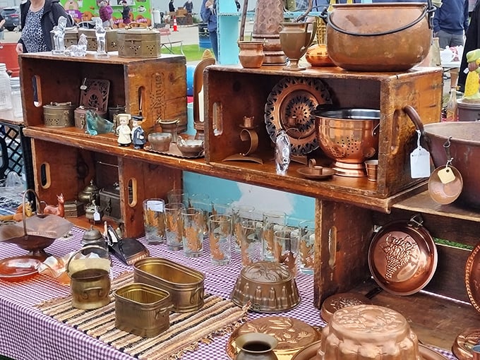 Copper pots with stories to tell! Each dent and patina mark represents a family dinner from decades past.