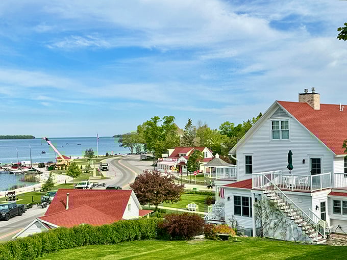 The waterfront views in Ephraim will make your friends wonder if you're vacationing in a painting.