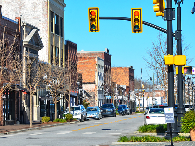 The majestic courthouse clock tower in Florence offers a bird's-eye view of this revitalized town that's equal parts history and happening.