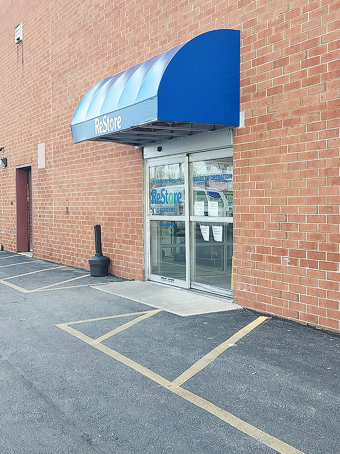 Step through these doors and enter the DIY paradise of ReStore, where renovation dreams come with bargain price tags.