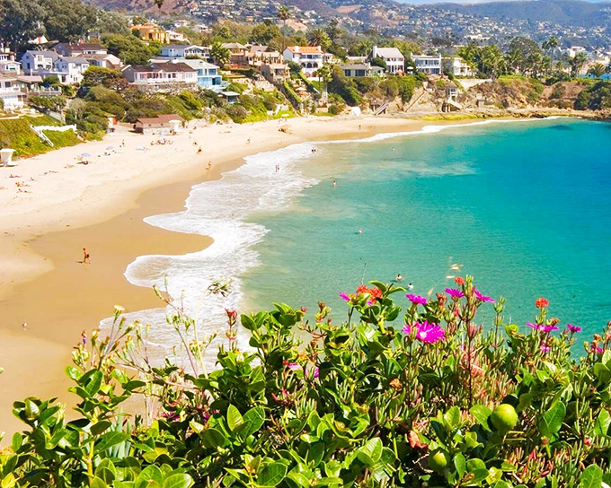 Crystal waters meet golden sand in this artist's colony where creativity flows like morning coffee. 