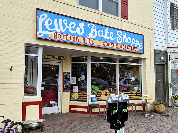 The vintage charm of Lewes Bake Shoppe feels like stepping into a postcard where coffee dreams and pastry wishes come true.