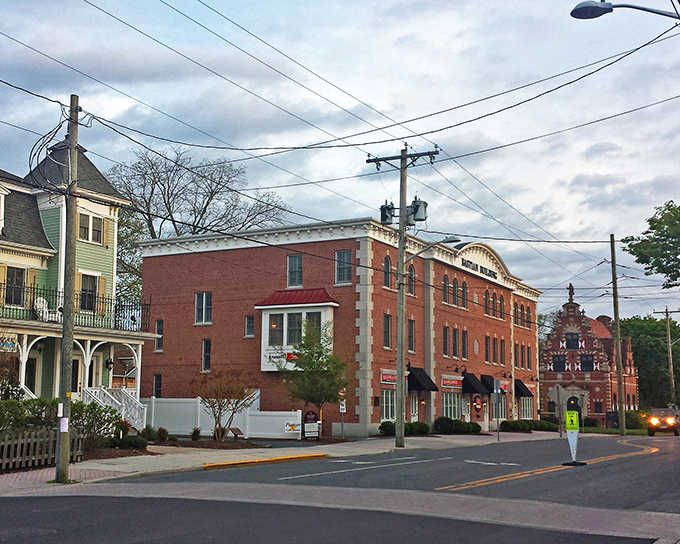 Main Street magic in Lewes, where every brick building has enough stories to fill a history book or three.