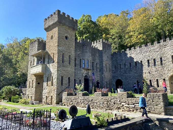 Stone by stone, Harry built his kingdom. It's like "Field of Dreams" but with battlements instead of baseball.