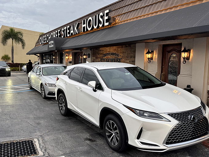 Florida's oldest steakhouse stands proud with its classic brick facade. Some traditions are worth preserving, especially when they involve beef.